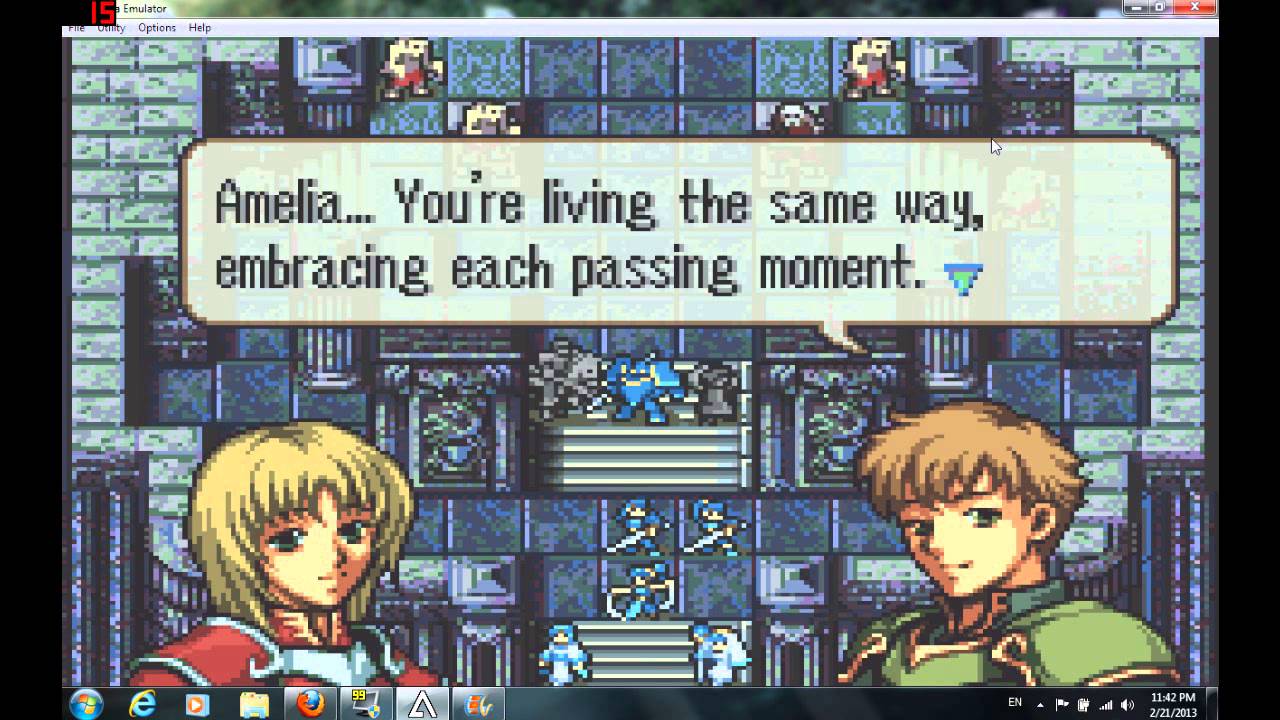 Fire Emblem - The Sacred Stones [Franz&Amelia] [A-support] - YouTube
