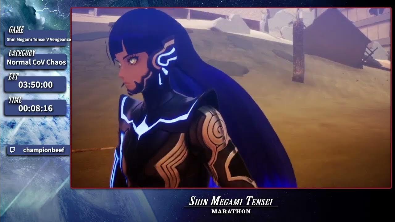Shin Megami Tensei RTA Marathon 2024 - Shin Megami Tensei V: Vengeance CoV Normal Any% - YouTube
