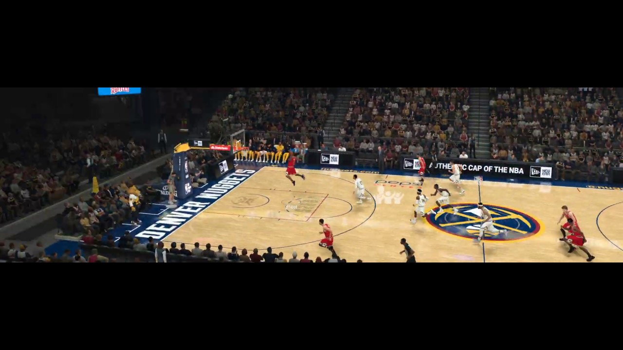 NBA2K20 free throw line dunk (32:9) - YouTube