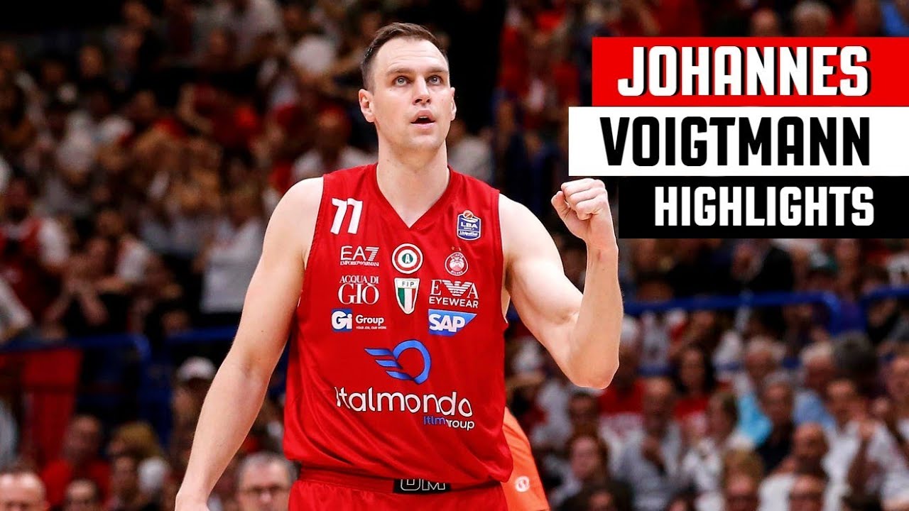 Johannes Voigtmann BEST Highlights 2023-2024 Season - Olimpia Milano ...