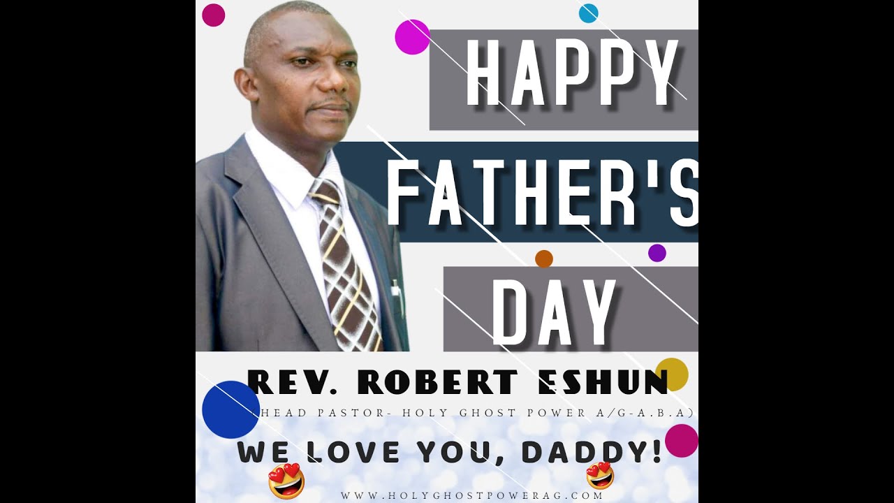 FATHERS DAY ONLINE SERVICE WITH REV. BOB - YouTube