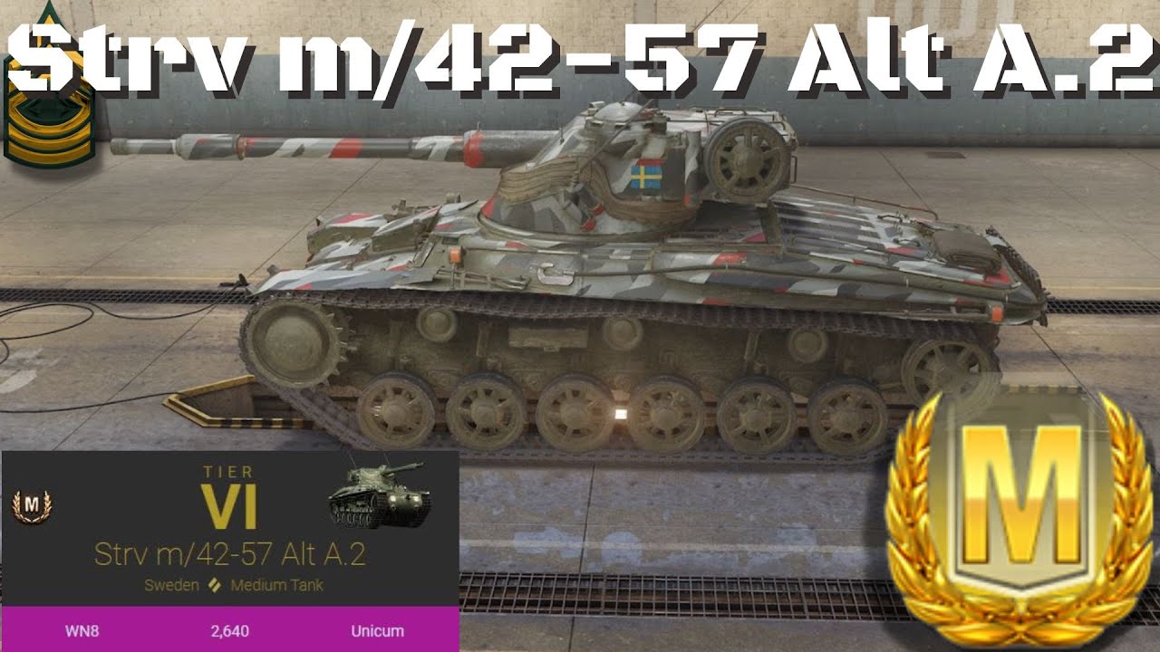 Strv m/42-57 Alt A.2 Ace Tanker Battle, World of Tanks Console Modern ...