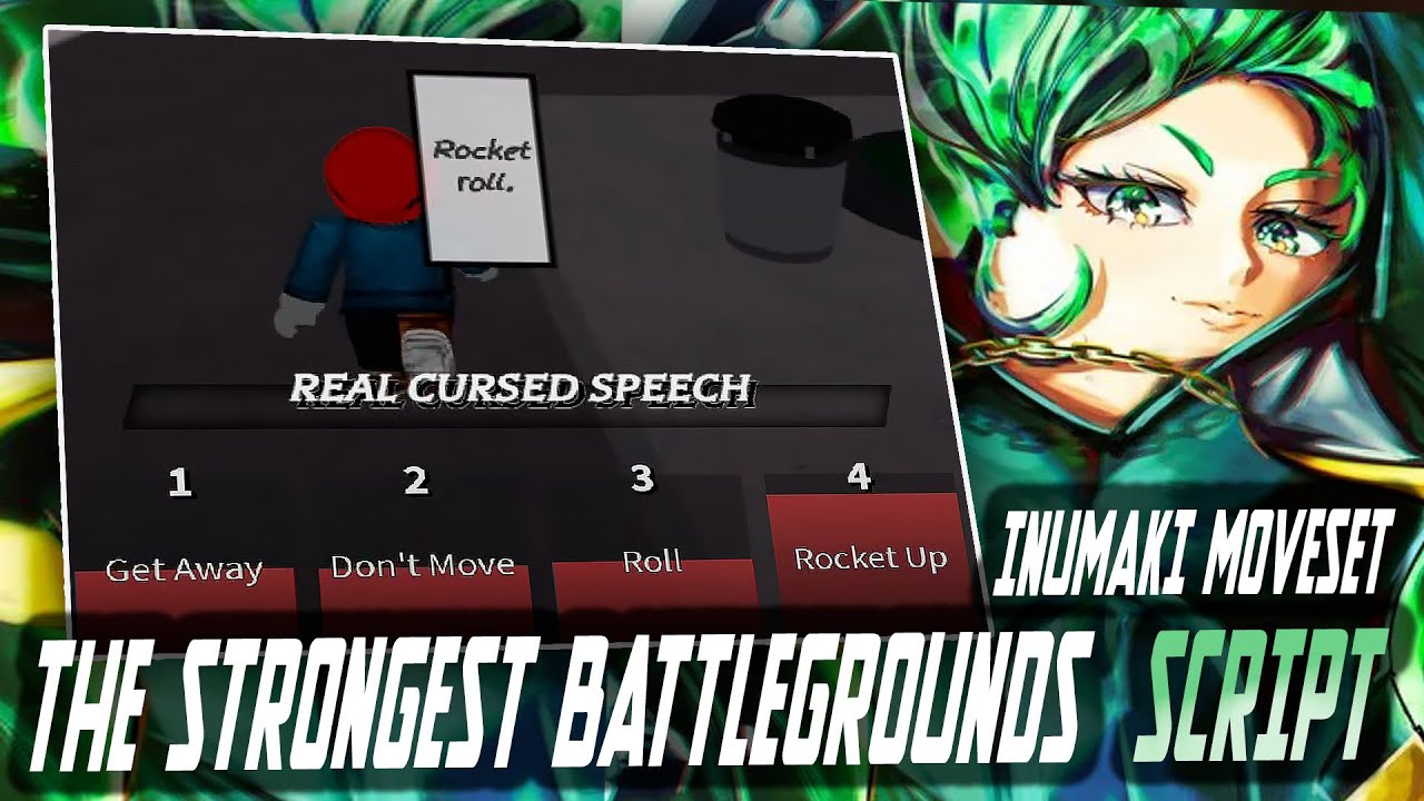 The strongest battlegrounds script – (Inumaki moveset) - YouTube