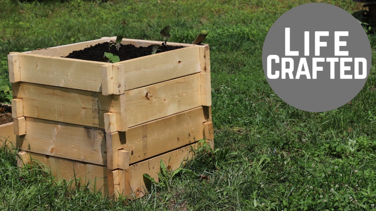 How To Make Potato Growing Boxes - YouTube