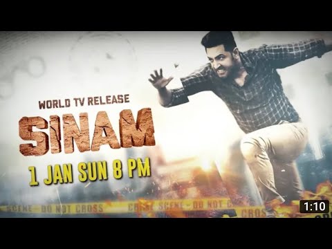 Sinam | World TV Release | Jungle Ka Sher | 1 JAN SUN 8 PM - YouTube