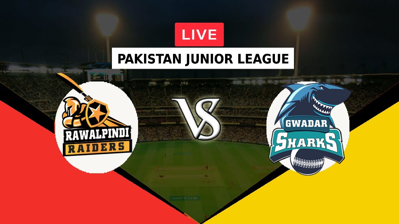 🔴LIVE RR VS GS | PAKISTAN JUNIOR LEAGUE 2022 | RAWALPINDI RIDERS VS ...