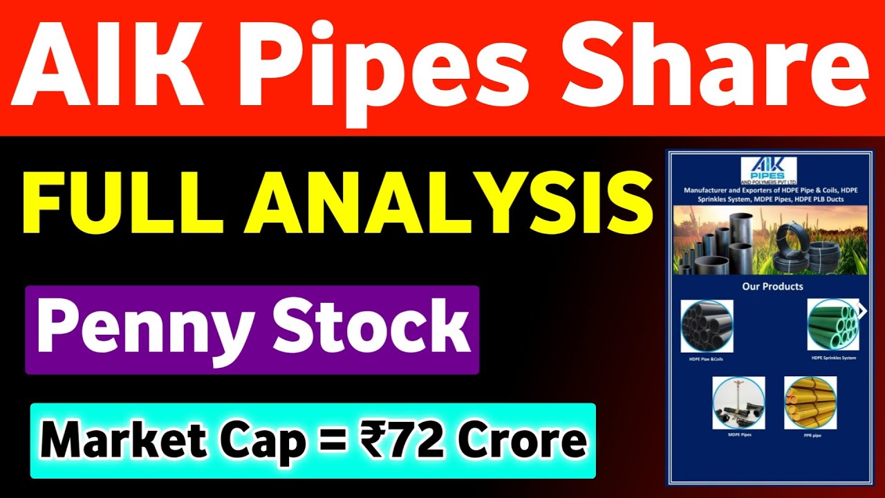 AIK Pipes and Polymers Stock Analysis | Best SME Stocks | Aik Pipes and ...