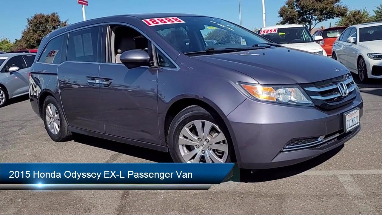 2015 Honda Odyssey EX-L Passenger Van Stockton Lodi Manteca Sacramento ...