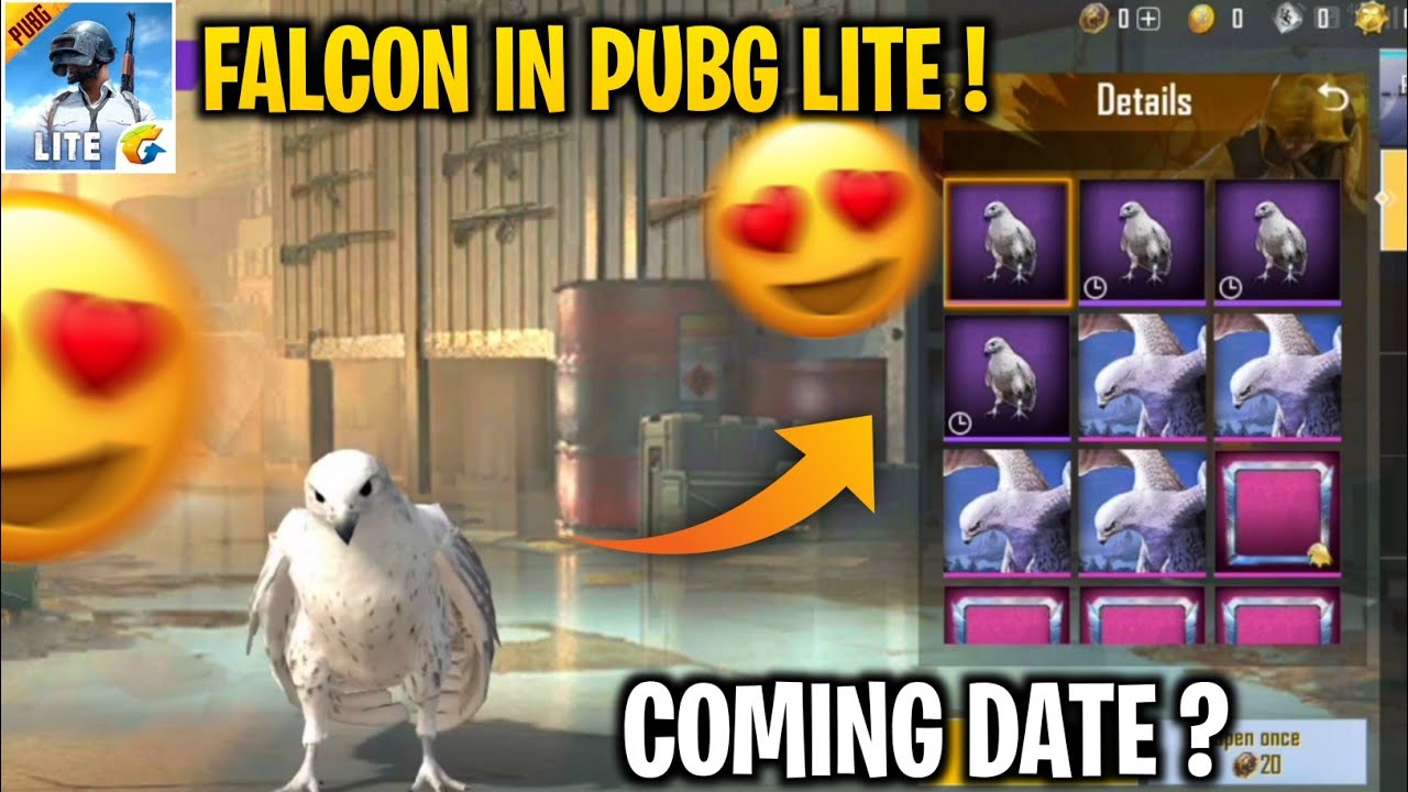 Finally 😍 Falcon In Pubg Mobile Lite | Pubg Mobile Lite Falcon Unlock ...