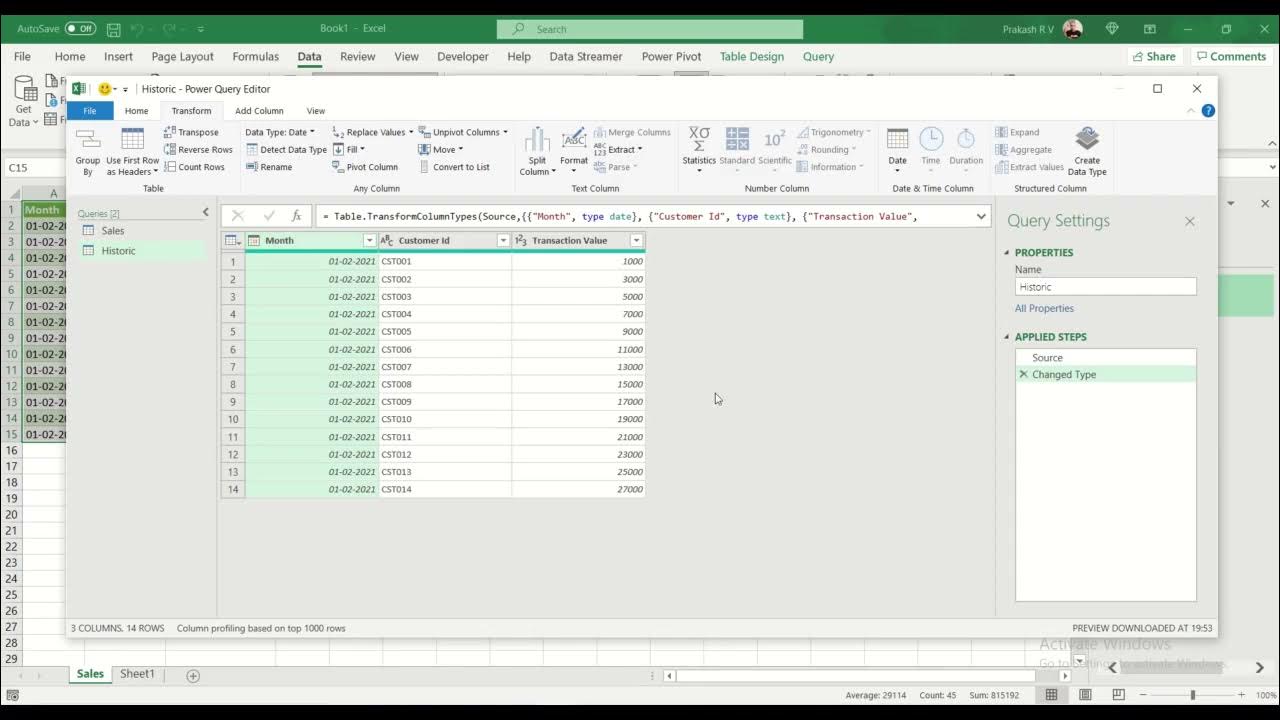 Excel Incremental Data Load with Power Query - YouTube
