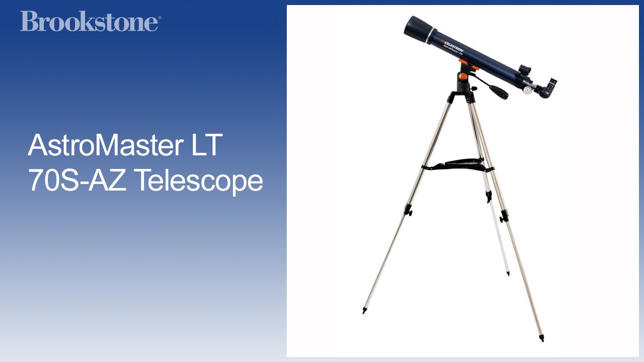 AstroMaster LT 70S-AZ Telescope - YouTube