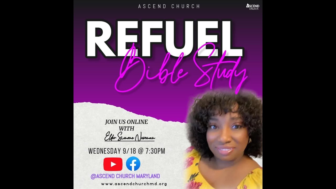 Refuel Bible study: Being a True Disciple of Jesus, Elder Simone Newman ...