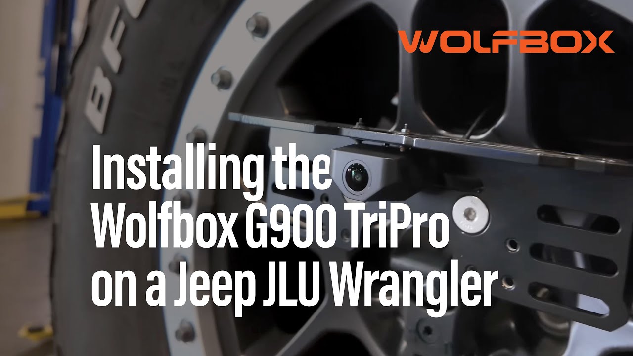 Wolfbox G900 TriPro Install on a Jeep JLU with a Sky One Touch Roof ...