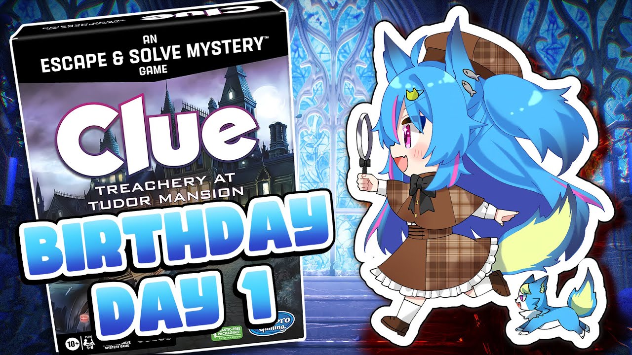Let's Solve a mystery together! Unboxing Clue Escape Game【BIRTHDAY ...