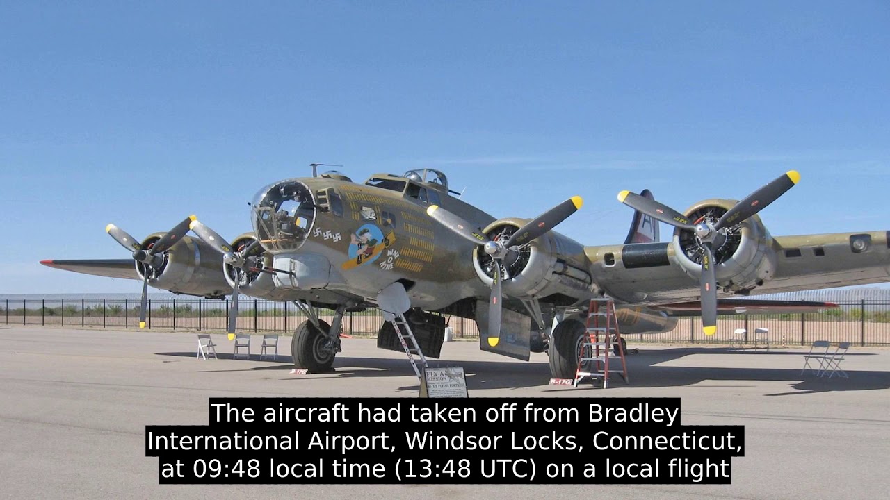 2019 Boeing B-17 Flying Fortress Crash - YouTube