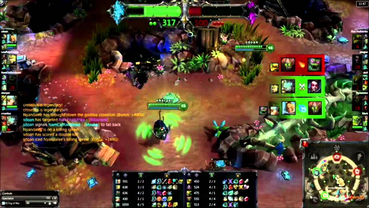 League of legends Dominion Full Gameplay video! - YouTube