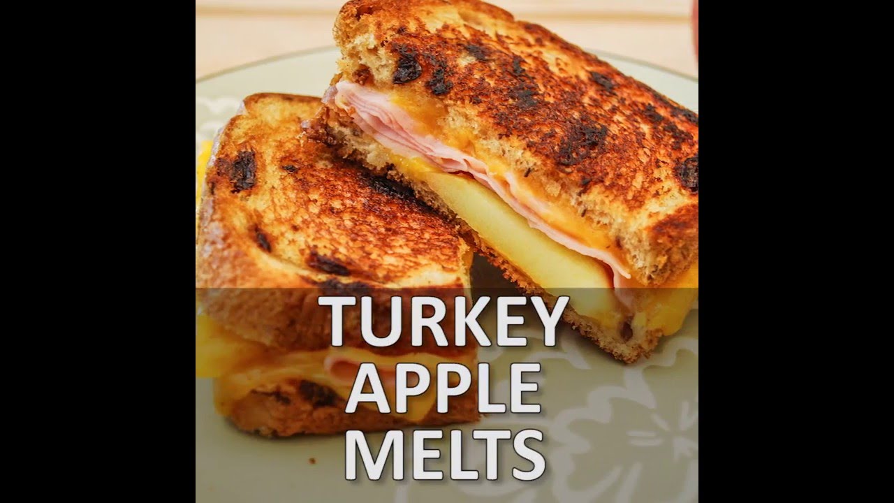 Turkey Apple Melts - YouTube