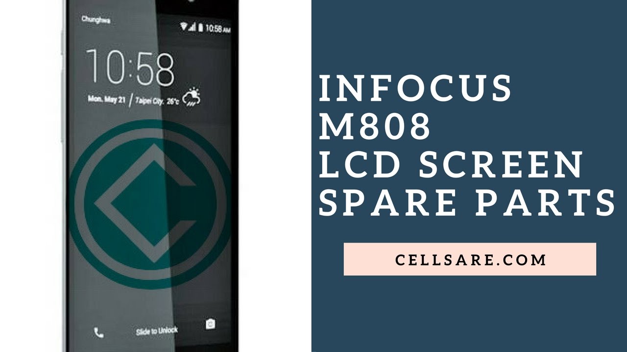 Infocus M808 LCD Screen | Repair Parts - YouTube