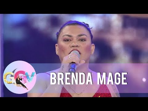 Brenda Mage showcase his hosting skills | #GGVOPPAkasaya | GGV Preshow ...