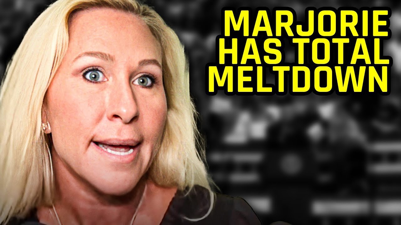 Marjorie Taylor Greene Has Complete Meltdown After Fox Poll Shows Trump Losing - YouTube