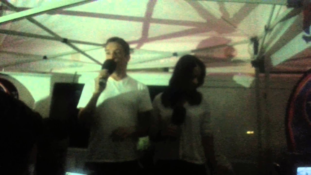 Alex Caige and Cassy Clarke from Tuks FM 107.2 Reach 75 Hours - YouTube