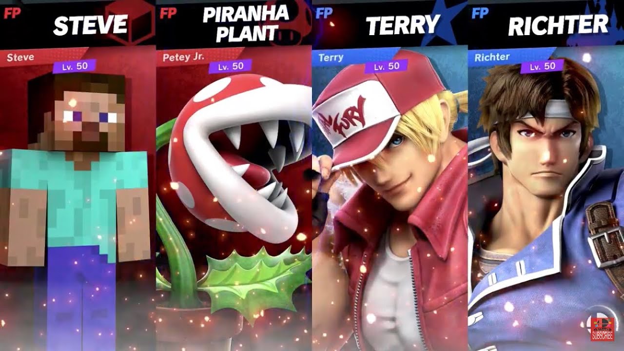 Super Smash Bros Ultimate Amiibo Fights – Request #25180 Steve & Petey ...