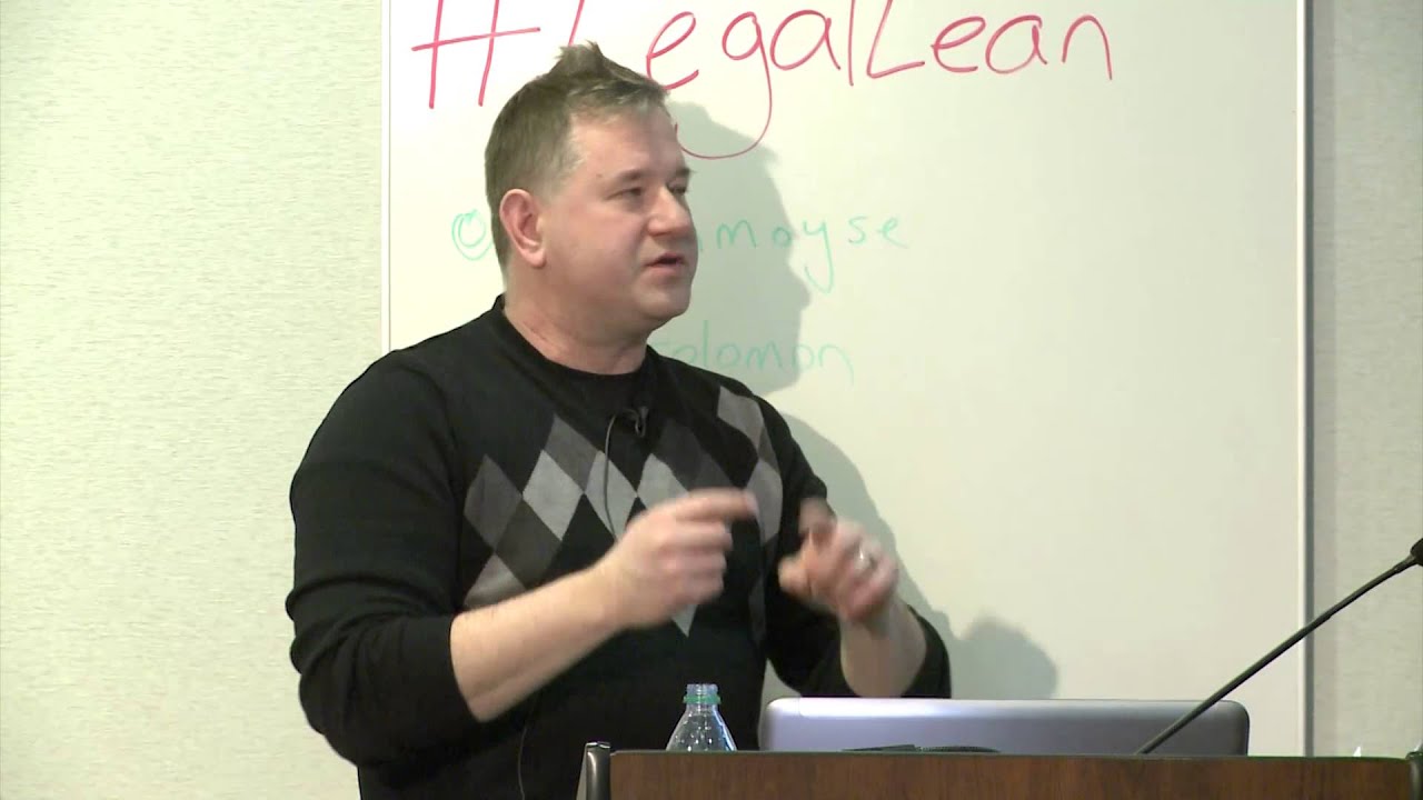 #LegalLean at MaRS: Mitch Kowalski - The Great Legal Reformation - YouTube