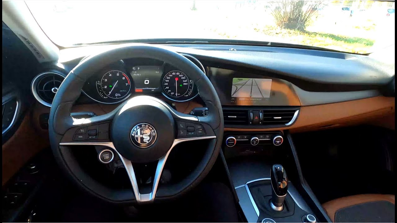 Alfa Romeo GIULIA 2.0 200HP MultiAir - Acceleration 0-100km/h - YouTube