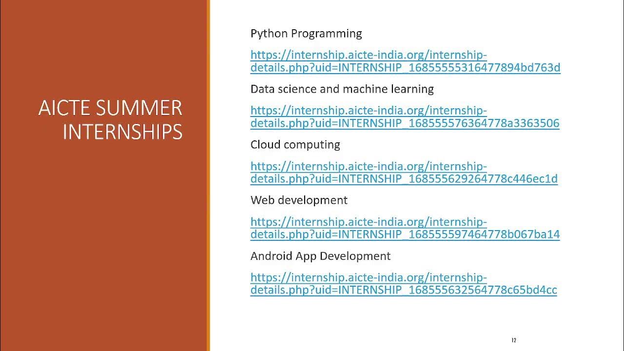 HDLC Technologies AICTE Internships - YouTube