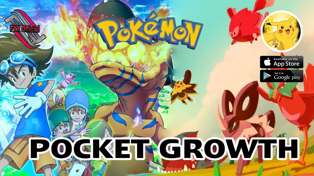 Pocket Growth - Pokemon RPG ( New Game ) Gameplay Android - YouTube