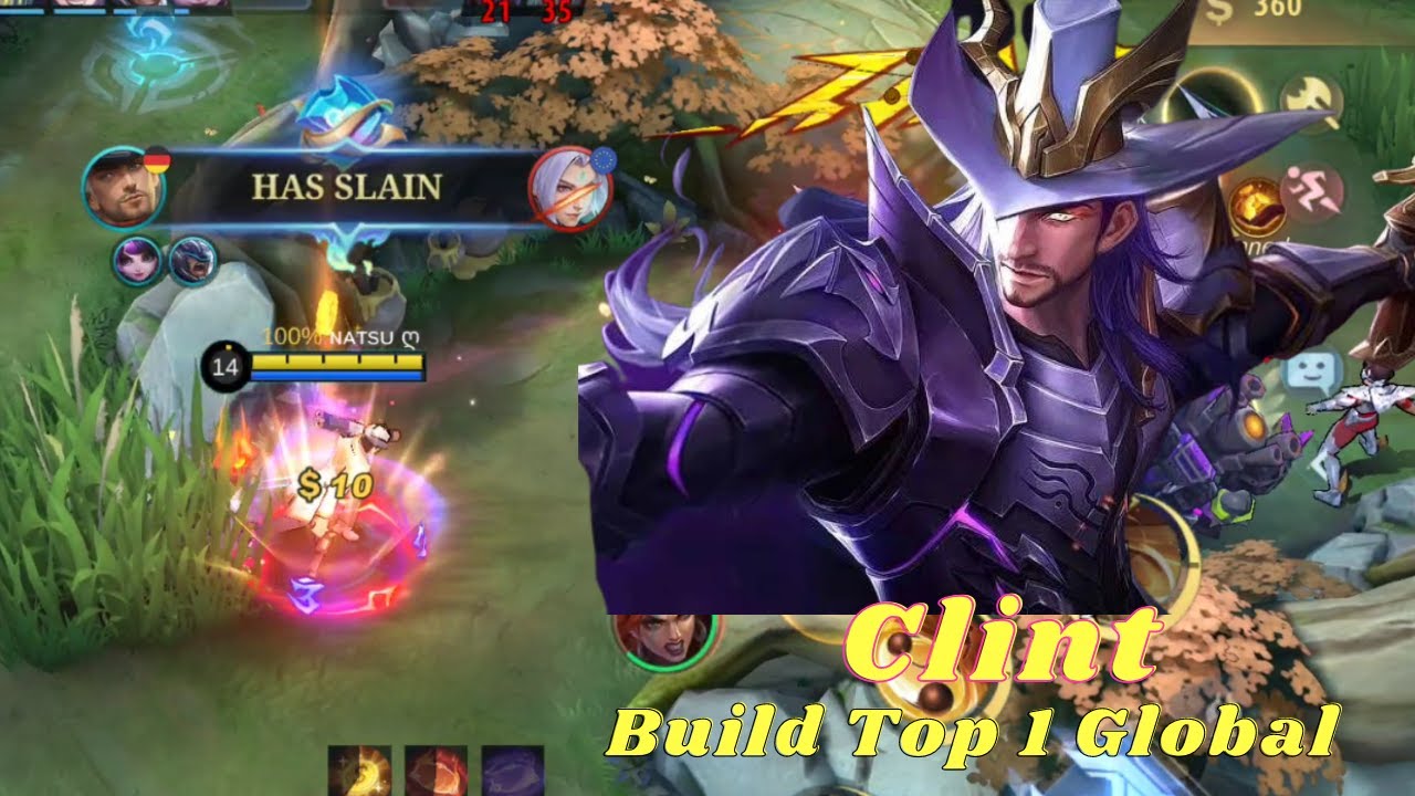 Clint Gold Lane = Easy Win | Mobile Legends | MLBB - YouTube
