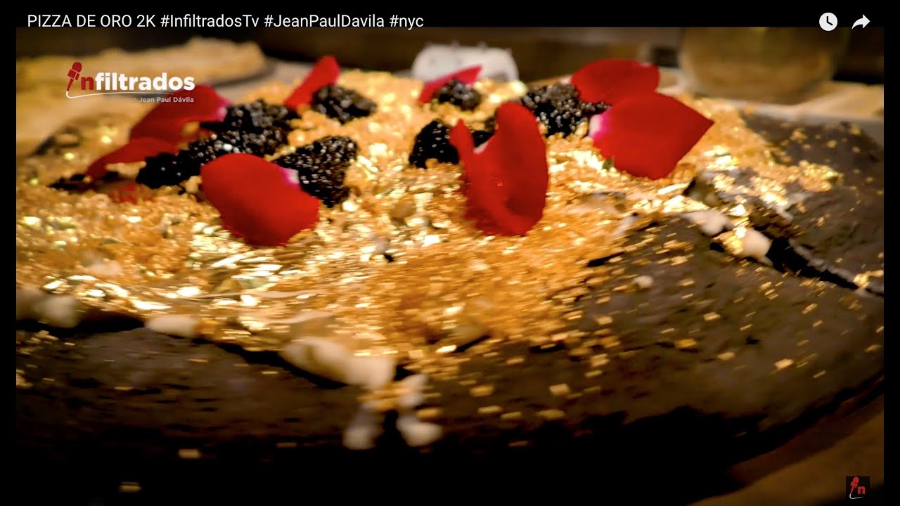 PIZZA DE ORO 2K #InfiltradosTv #JeanPaulDavila #nyc - YouTube