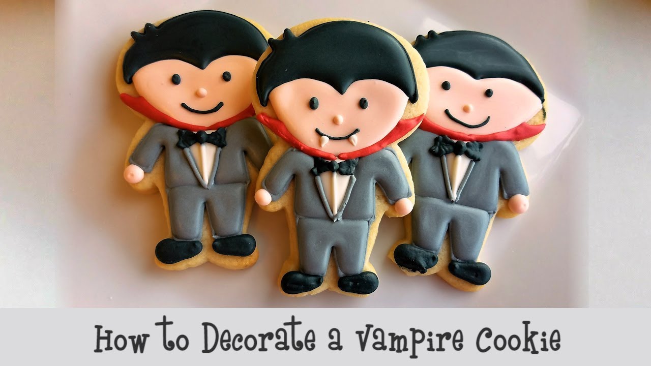 How to Make a Vampire Cookie - YouTube