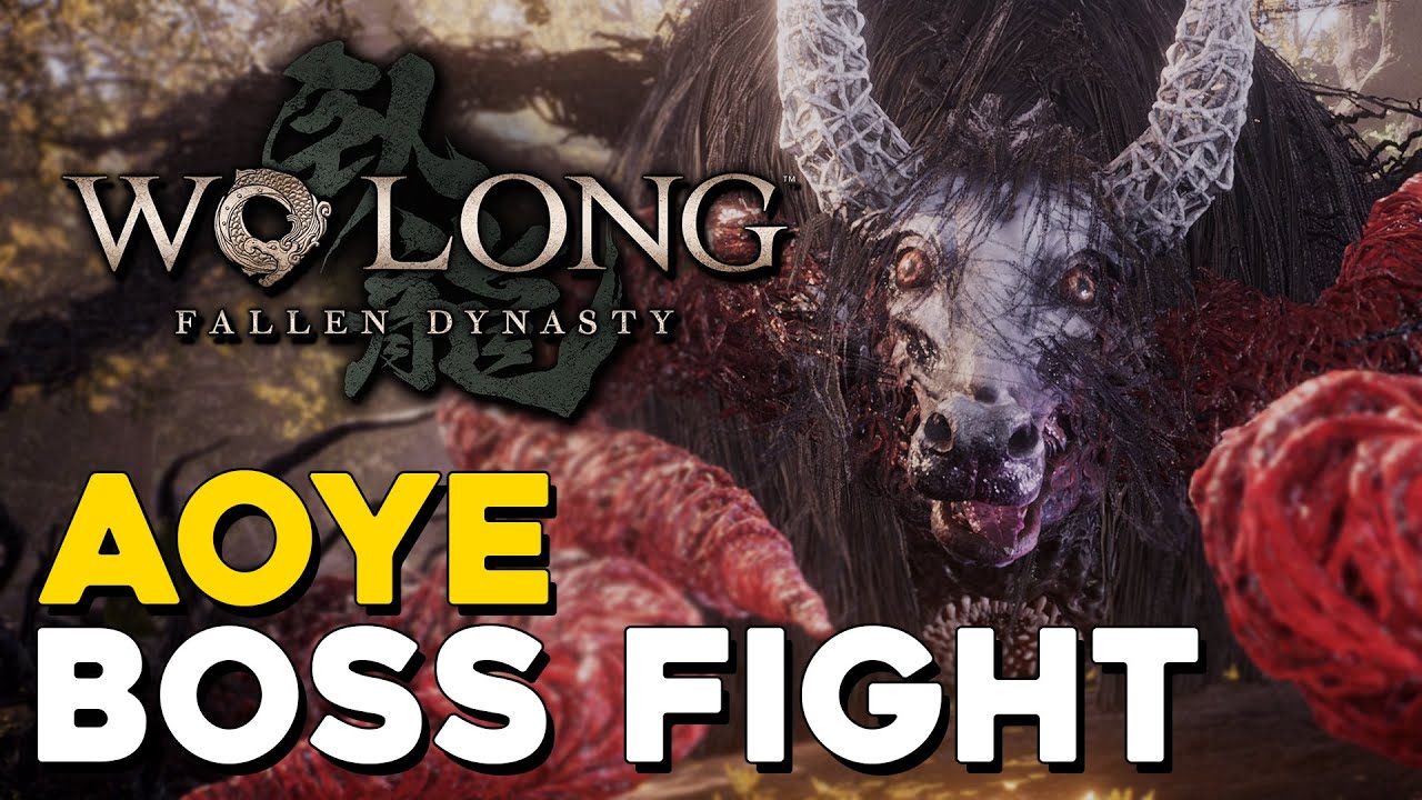 Wo Long Aoye Boss Fight - YouTube
