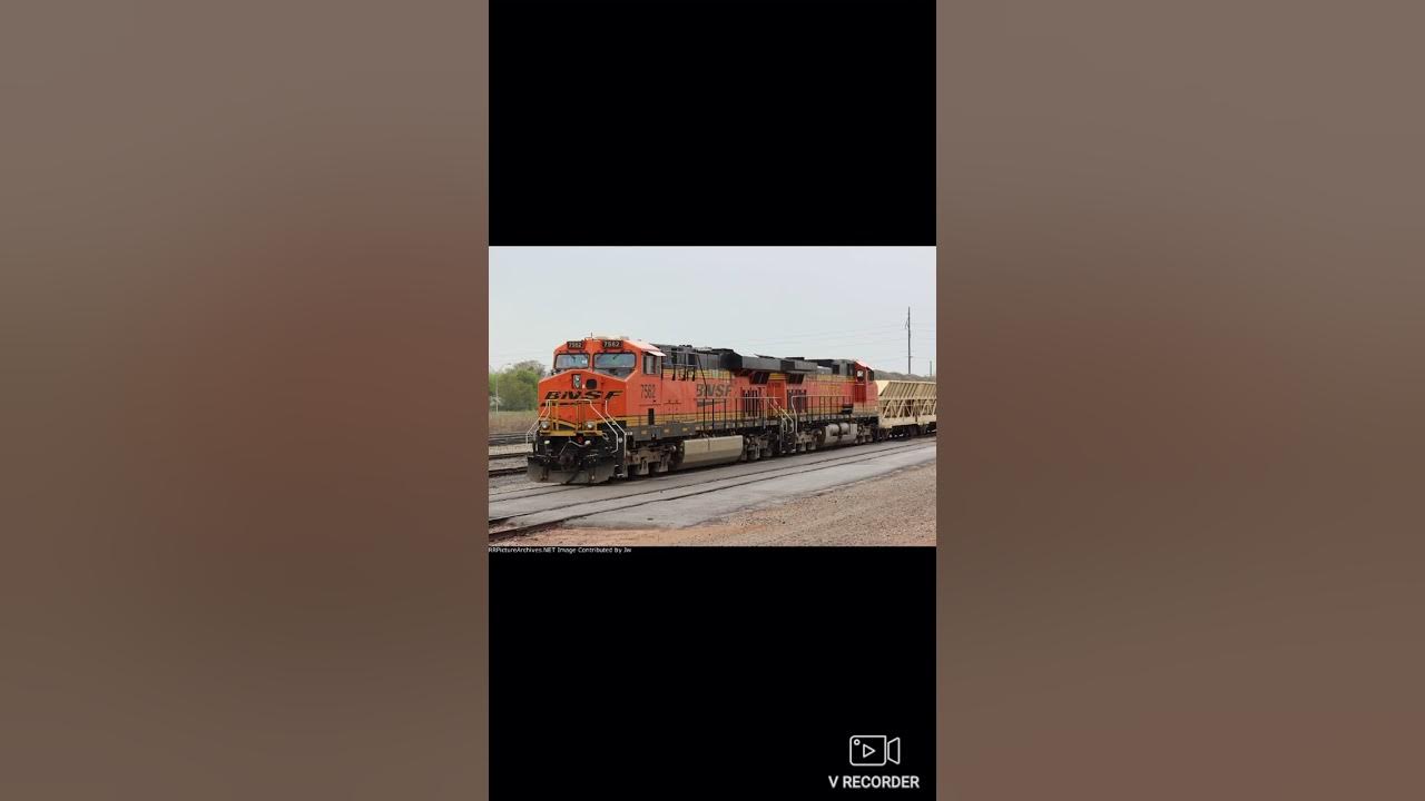 BNSF 7562 NF 2ND GEN K5HL SFX GEVO - YouTube