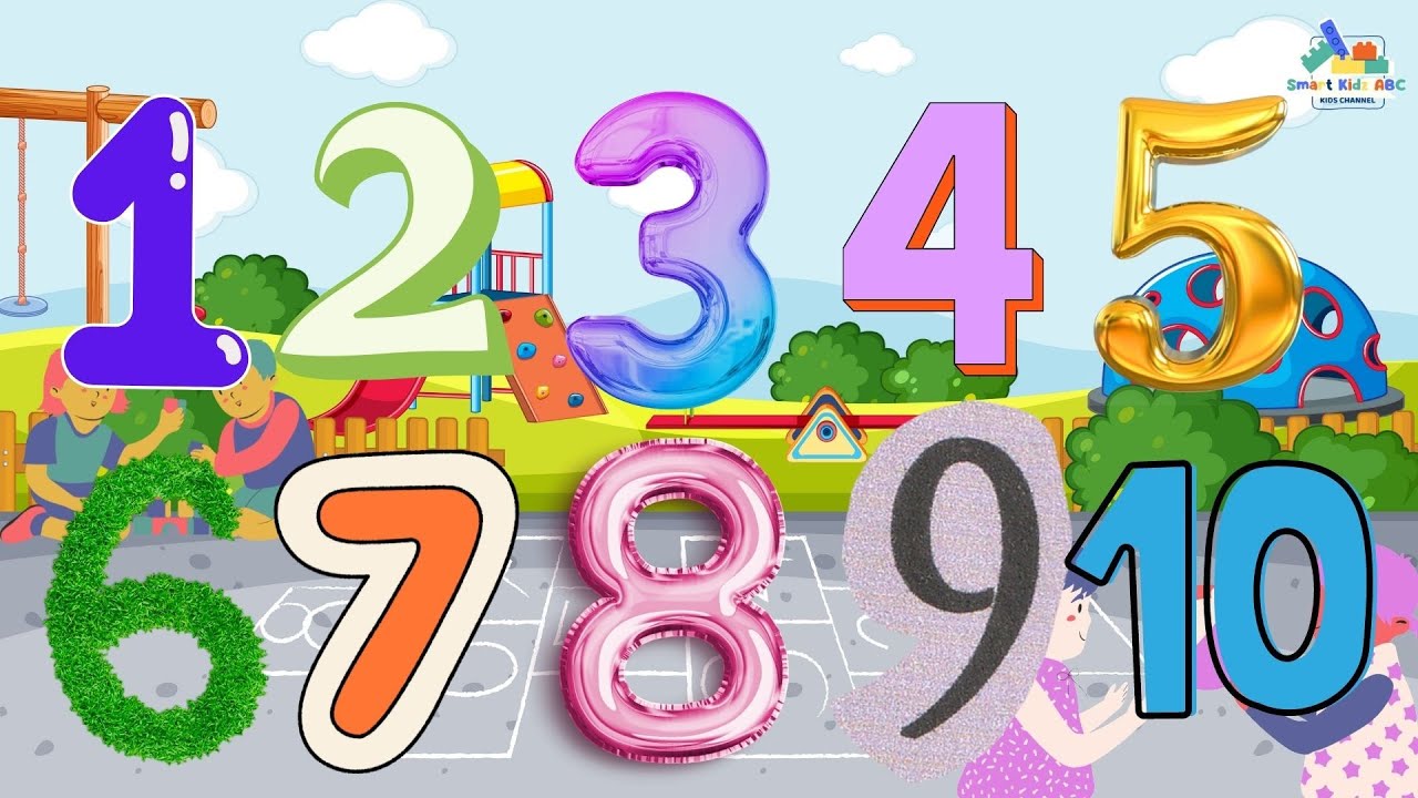 LEARN TO COUNT 1 10 FOR KIDS | ONE TWO THREE ALPHABET | ABC 123 TODDLER ...