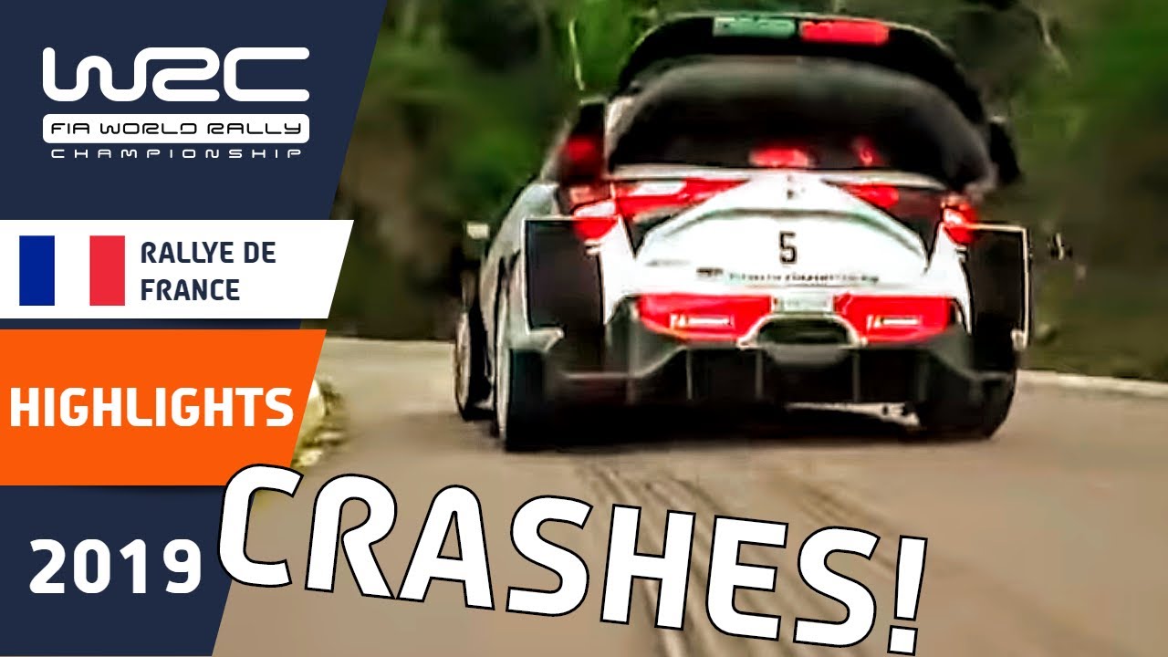 WRC - Rallye de France 2019: WRC Rally CRASH Highlights : Rally Crashes ...