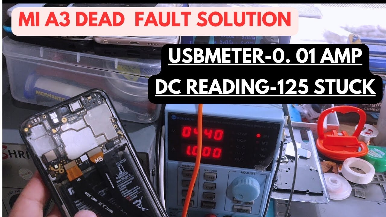 MI A3 DEAD FAULT SOLUTION - YouTube