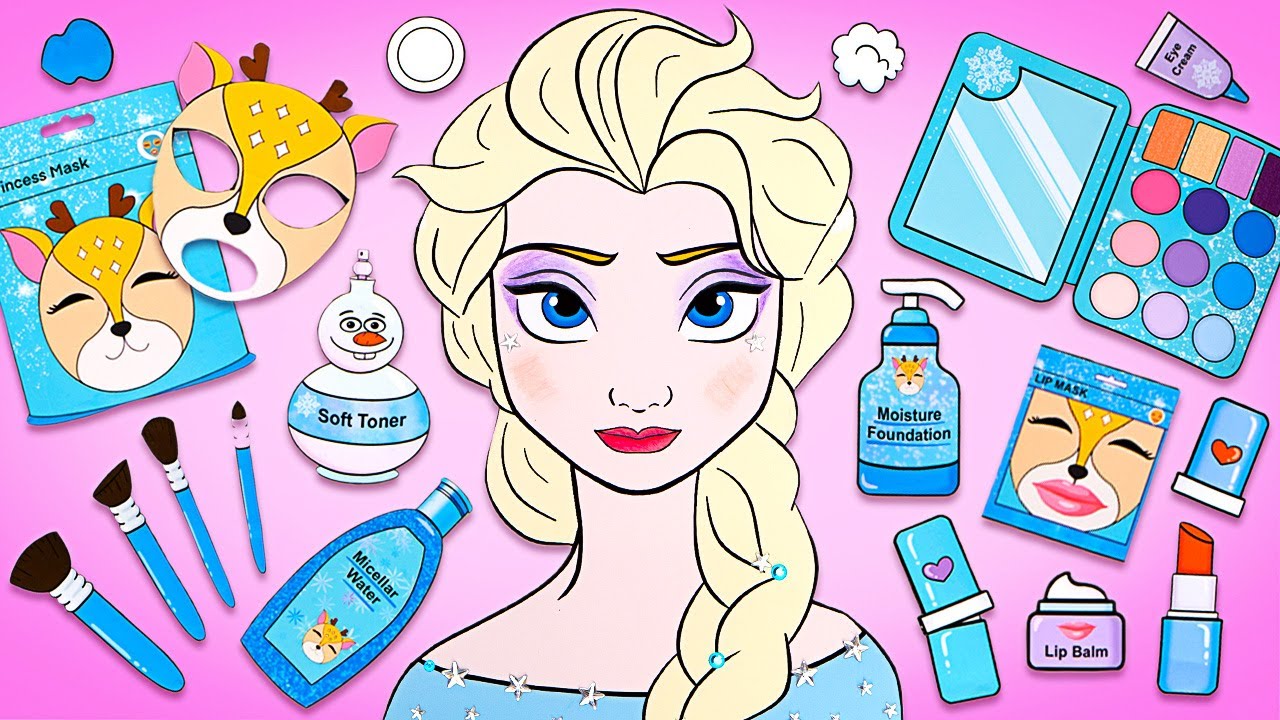 Keajaiban Sulap Kerajinan Ratu Elsa Rumah Mini Diy Dan Riasan Seru Youtube