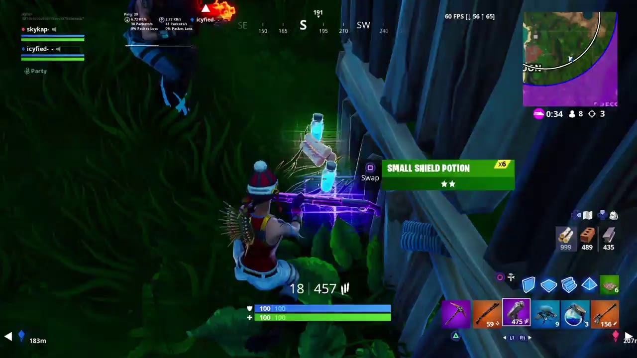 Goated on da stix(Fortnite stream) - YouTube