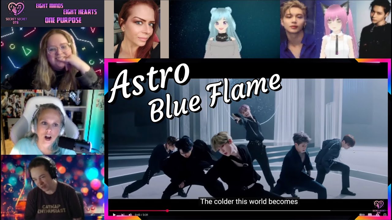 ASTRO 아스트로 - Blue Flame M/V | SSOT8 Reaction - YouTube