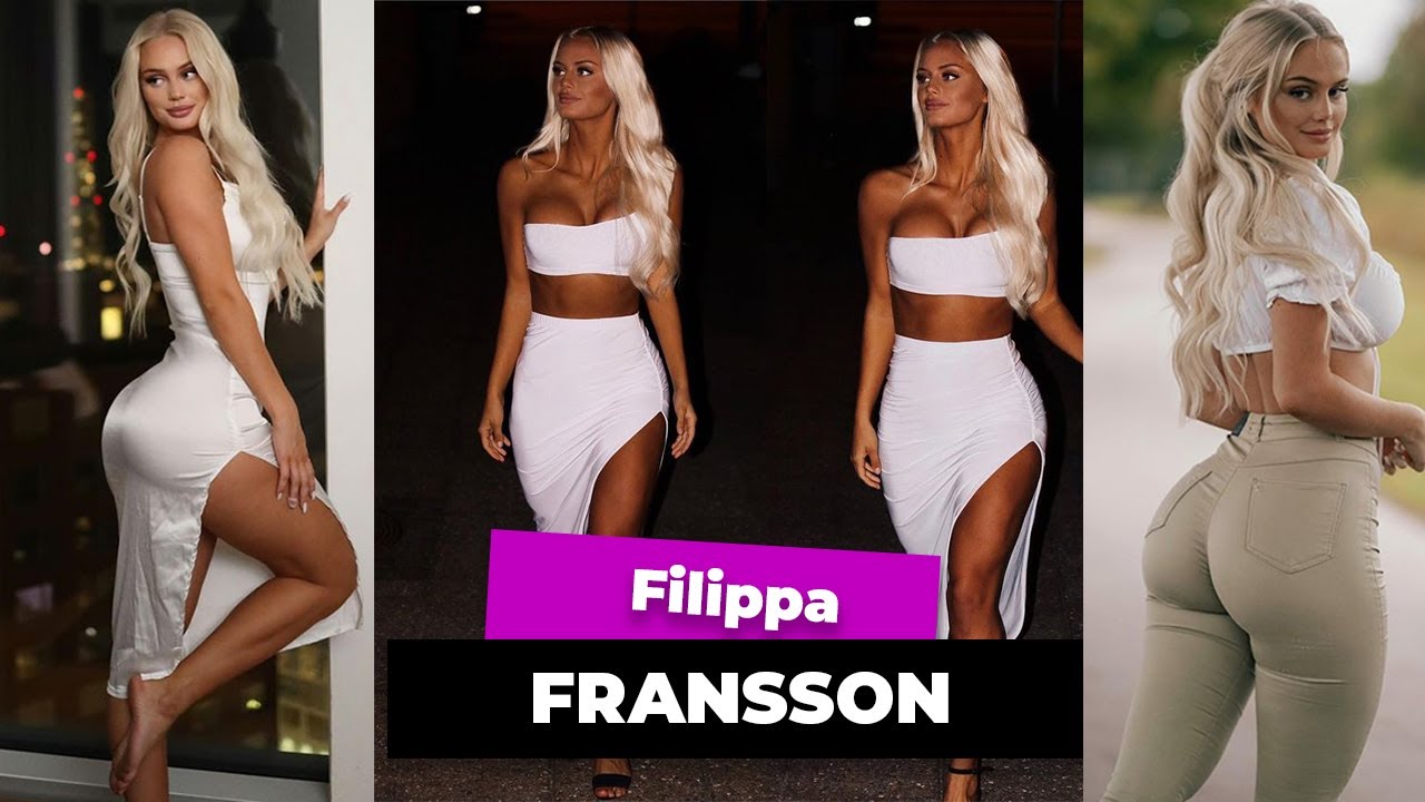 filippa fransson beautiful swedish fashion model - YouTube