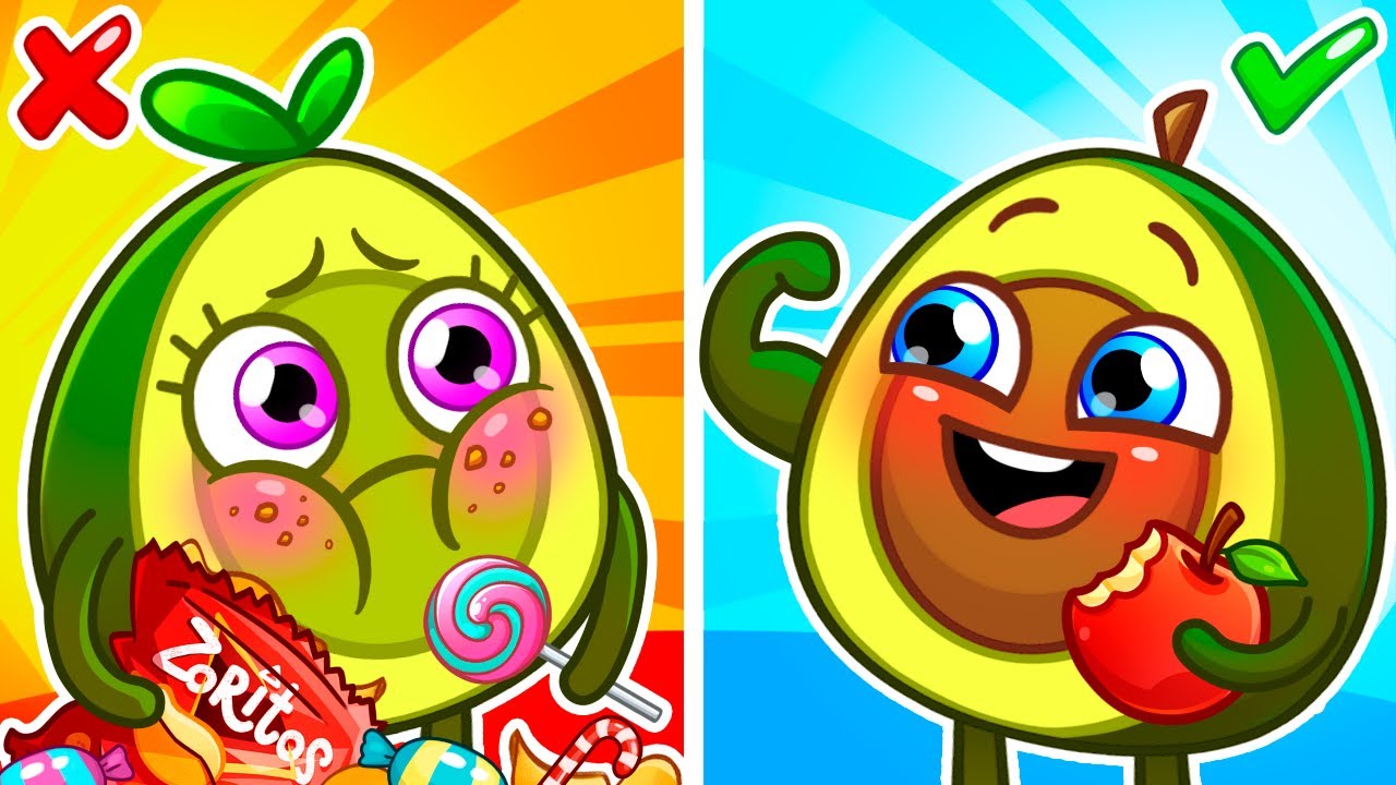 😭 Mommy, Mommy Give Me Yummy 🥦🍎 Healthy Food Songs by VocaVoca Karaoke ...