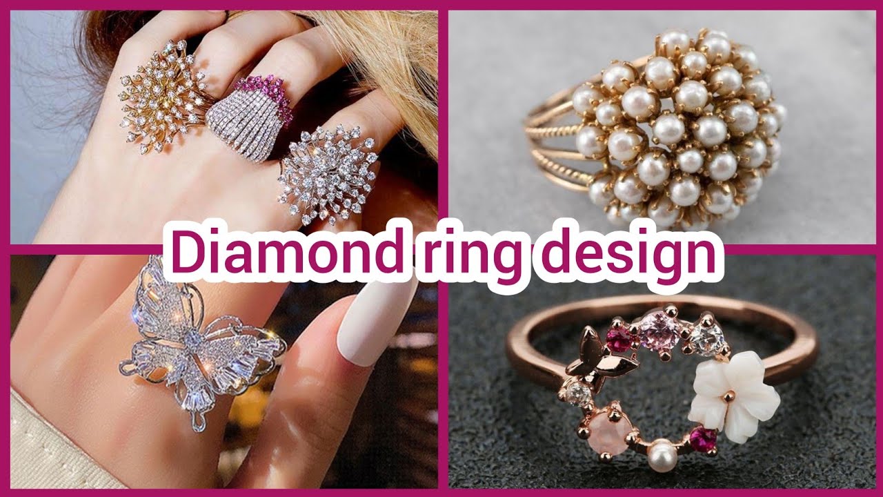 diamond ring collection / beautiful ring collection /butterfly ring ...