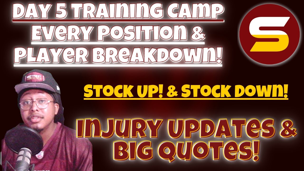 🚨Too Many Interceptions! Time To Panic About Curtis Samuel?Commanders Training Camp Day 5 ...