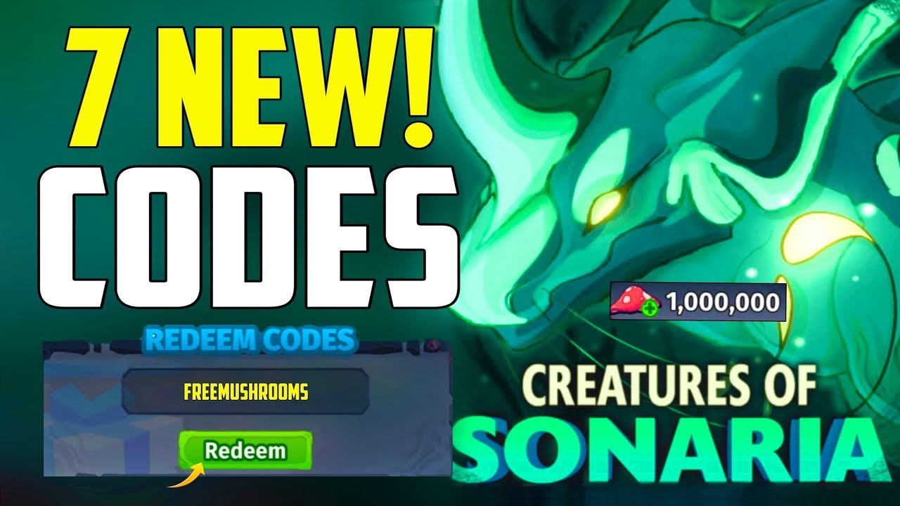 😻SEPTEMBER⚡NEW!😻CREATURES OF SONARIA ROBLOX CODES 2024-CREATURES OF SONARIA CODES - YouTube