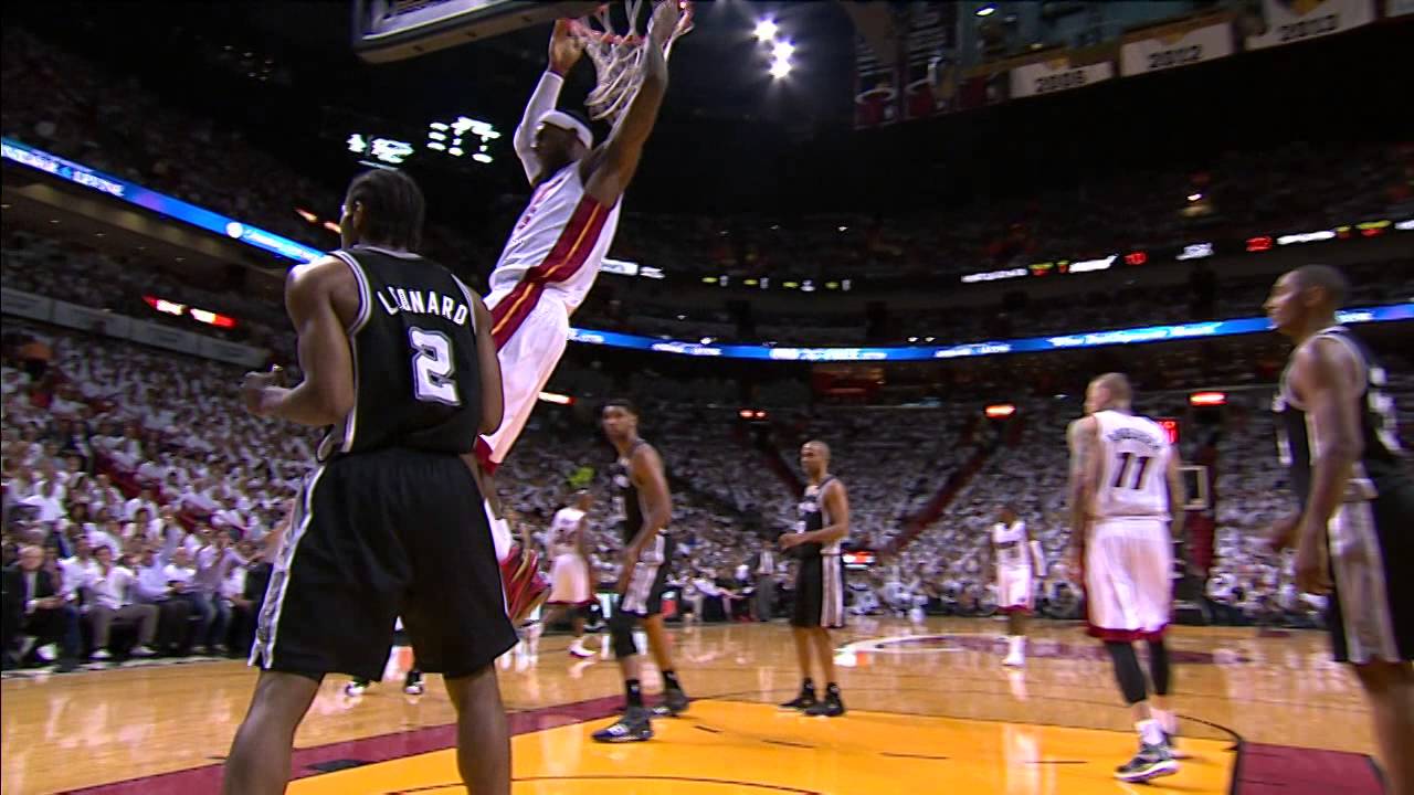 LeBron's And-1 Dunk From All Angles! - YouTube