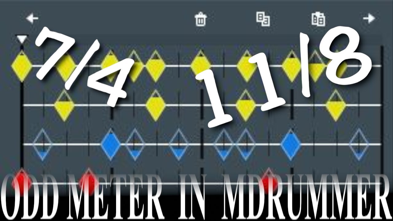 Odd Meter in MDrummer - YouTube