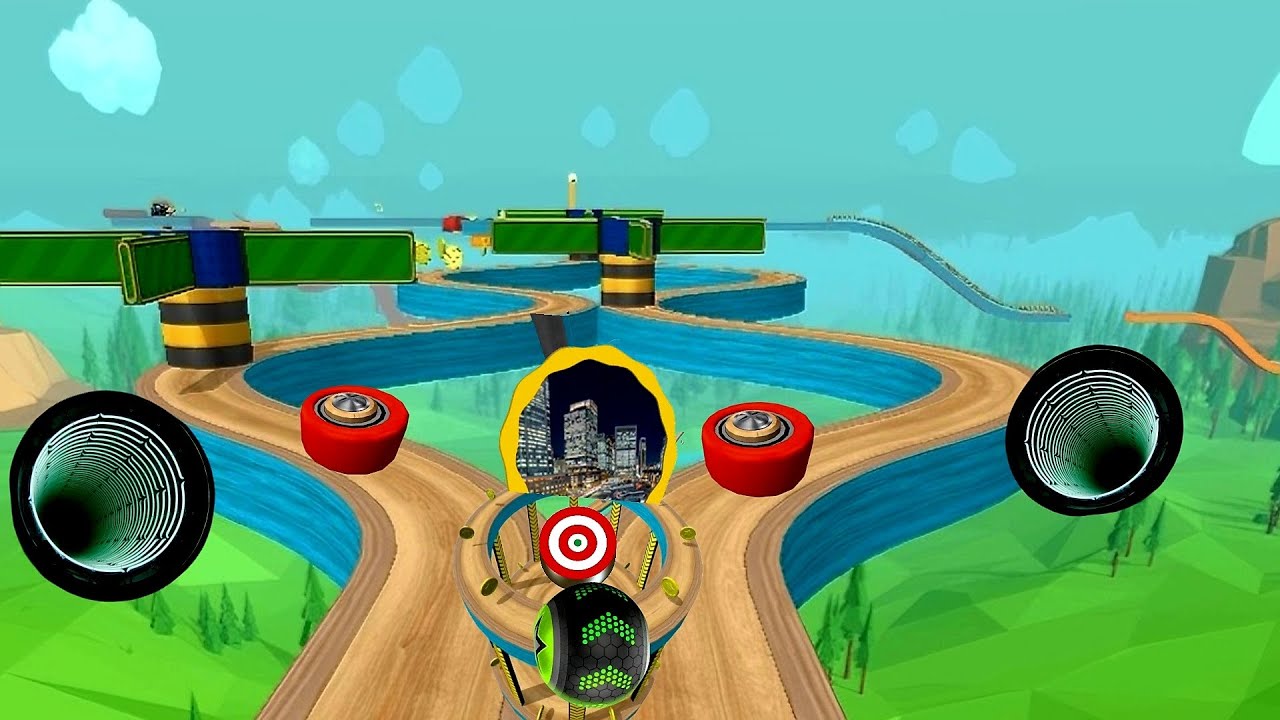 going ball speed run portal run game play - YouTube