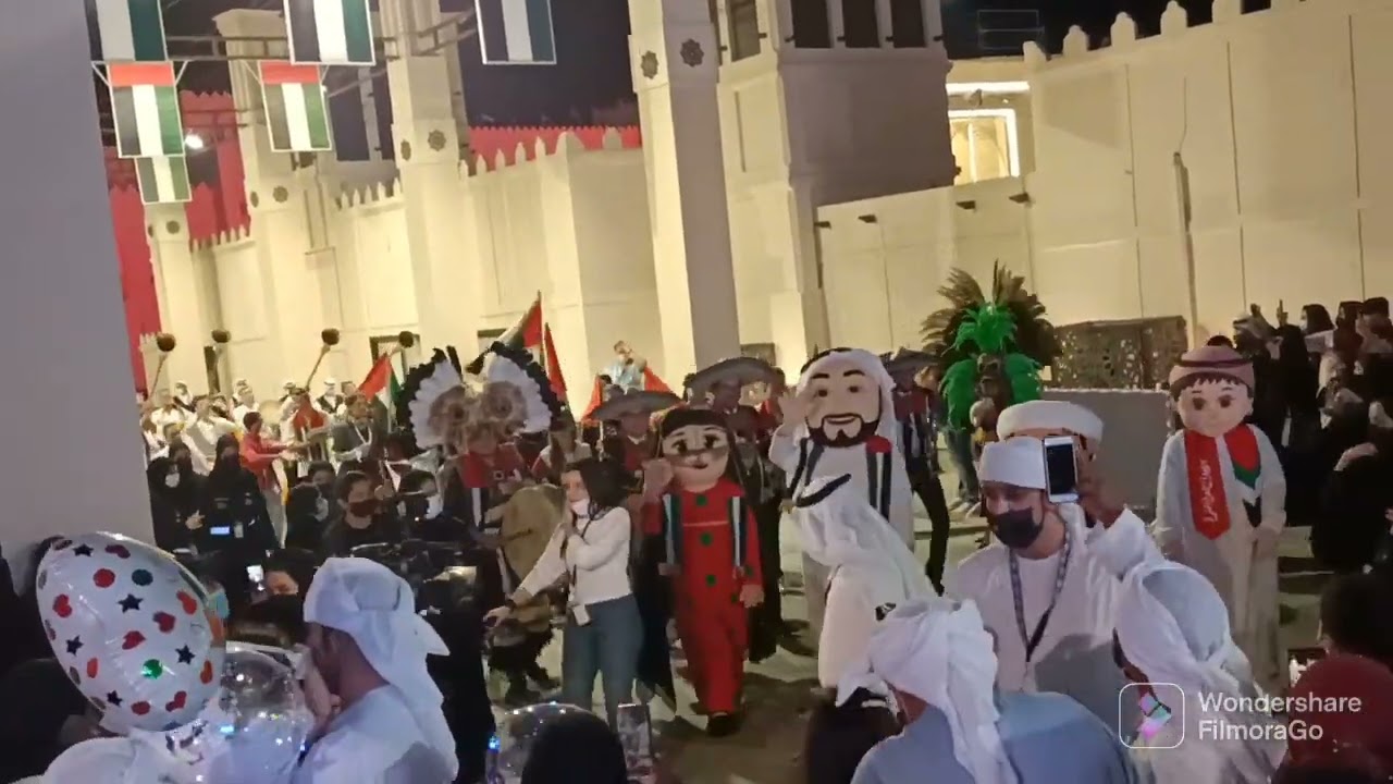 Sheikh Zayed Festival, Part4 night view - YouTube
